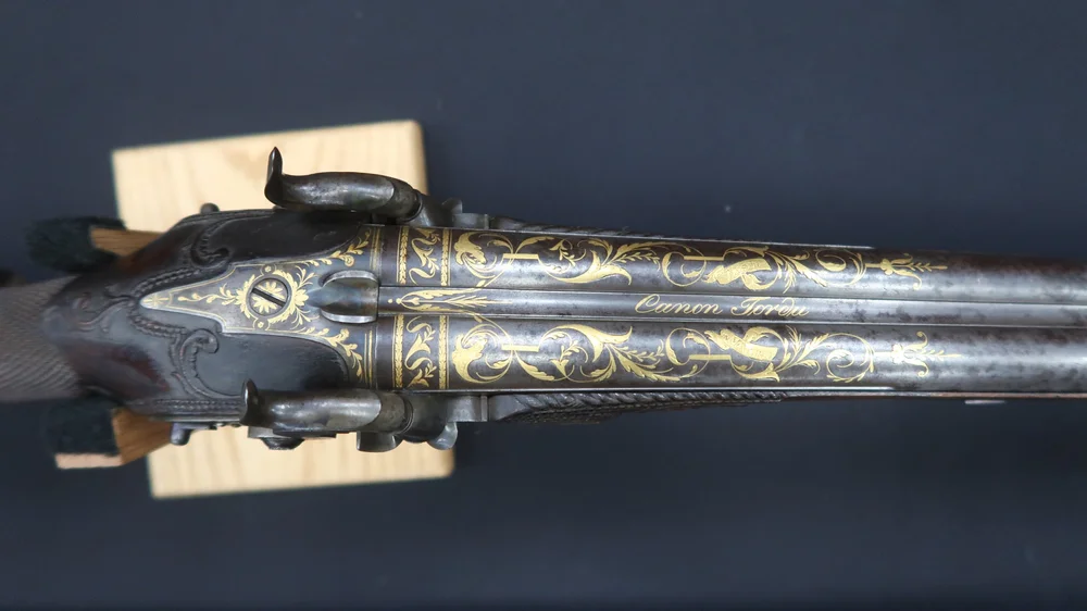 Deluxe Moser Percussion Double Barrel Shotguns | German Muzzleloading ...