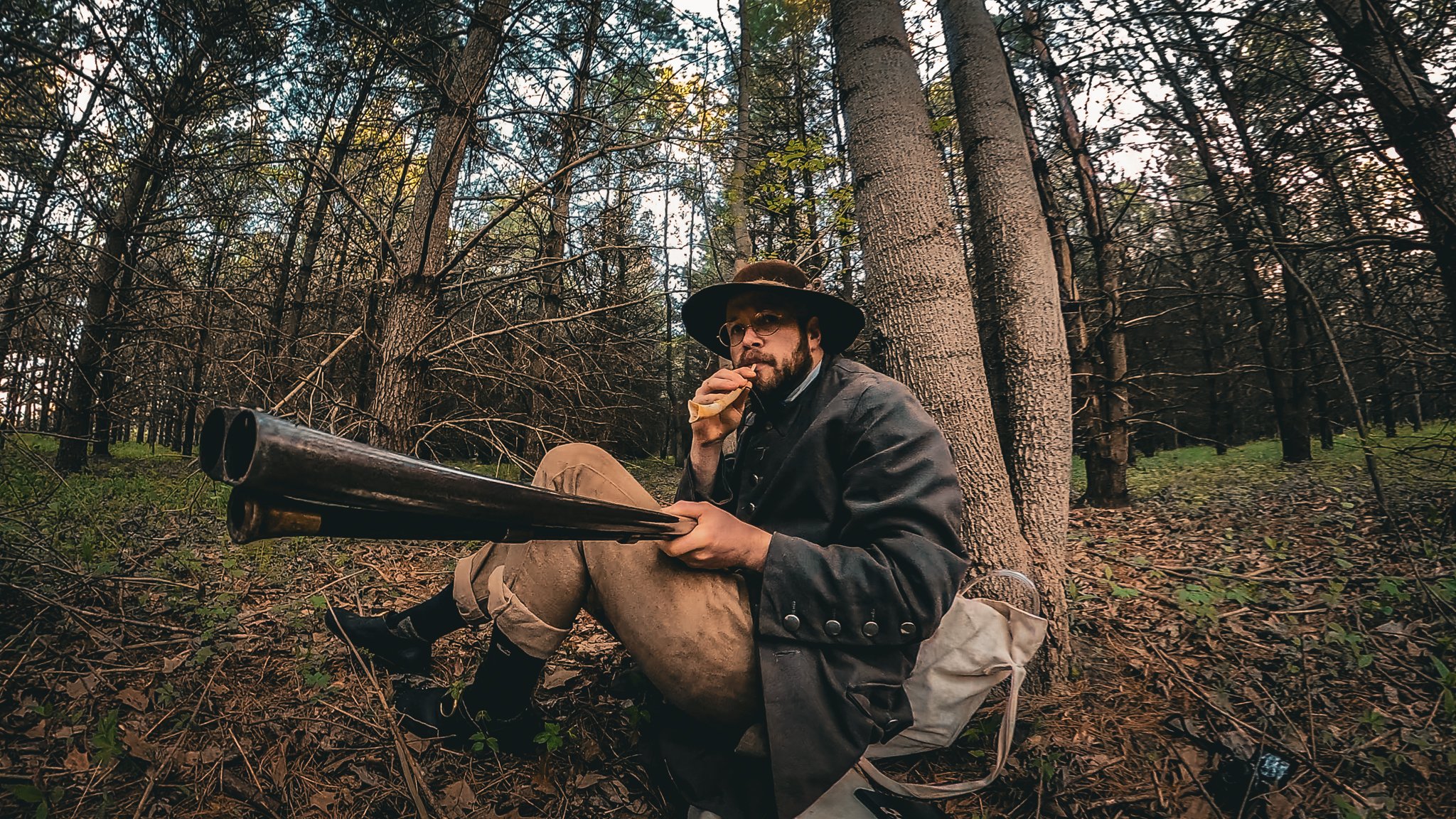 Historical Turkey Hunt with gear from the 1800s | Muzzleloader Turkey ...