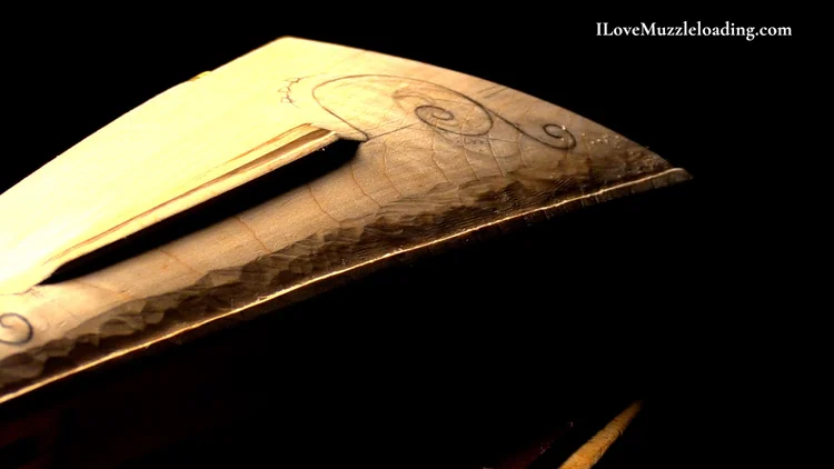 Carving my First Longrifle | Beginner Flintlock Carving | Let's Build a ...
