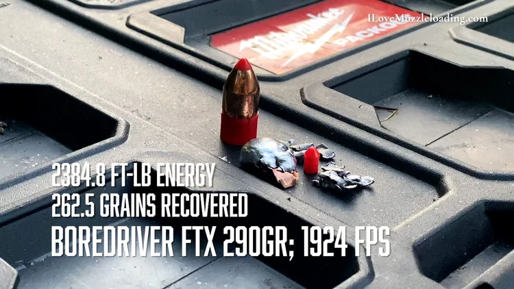 How effective are Bore Driver FTX Muzzleloader Bullets? | 100-yard ...
