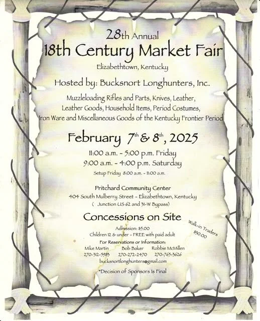 18th Century Market Fair | Elizabethtown, Kentucky February 2025 — I ...