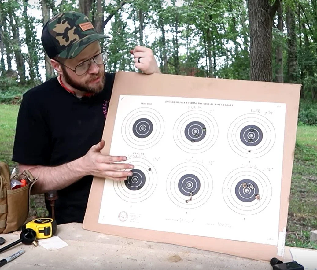 How accurate is Triple 7 at 100 yards? Testing 5 popular muzzleloading ...