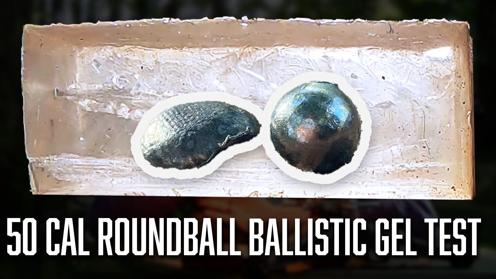 How effective are 50 Cal Roundballs? | Muzzleloader Ballistic Gel Test ...
