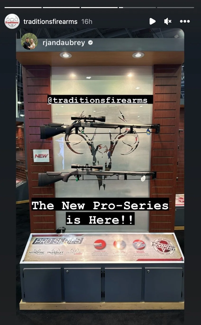 Traditions Muzzleloaders Announces “Pro Series” Muzzleloading Line ...