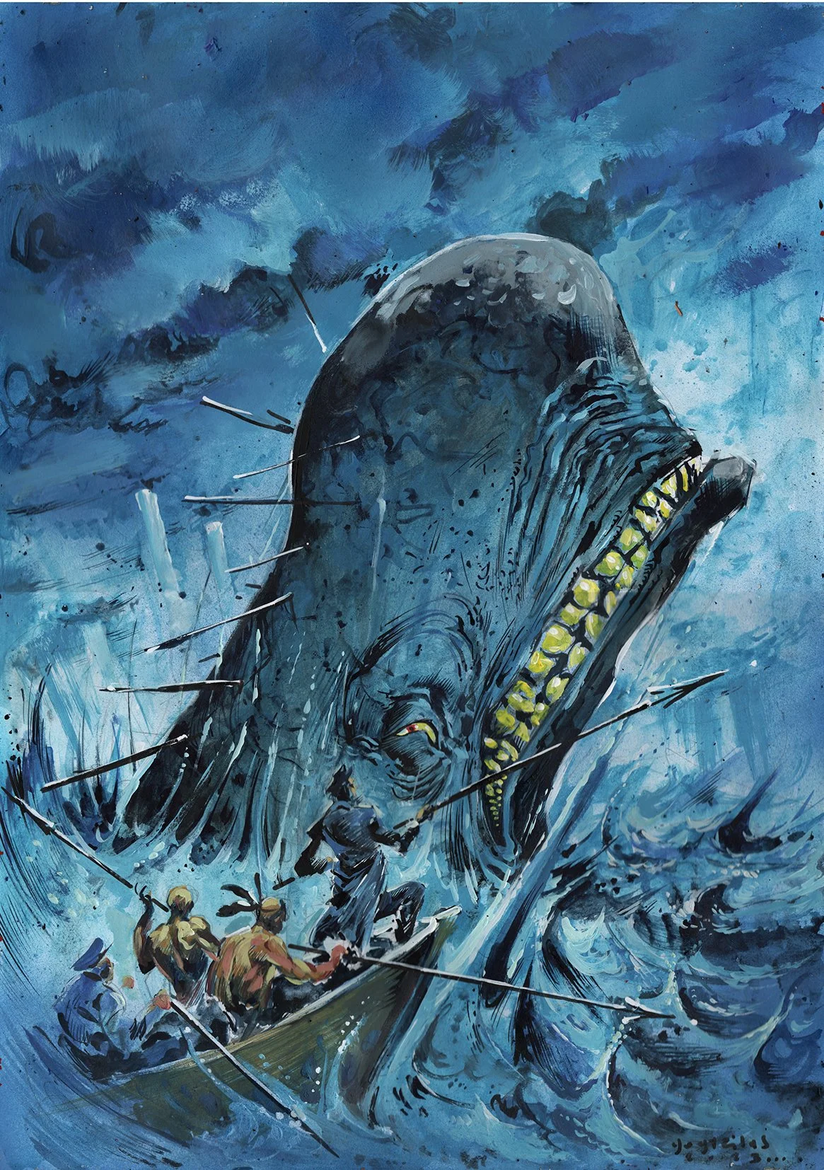 Moby Dick Painting
