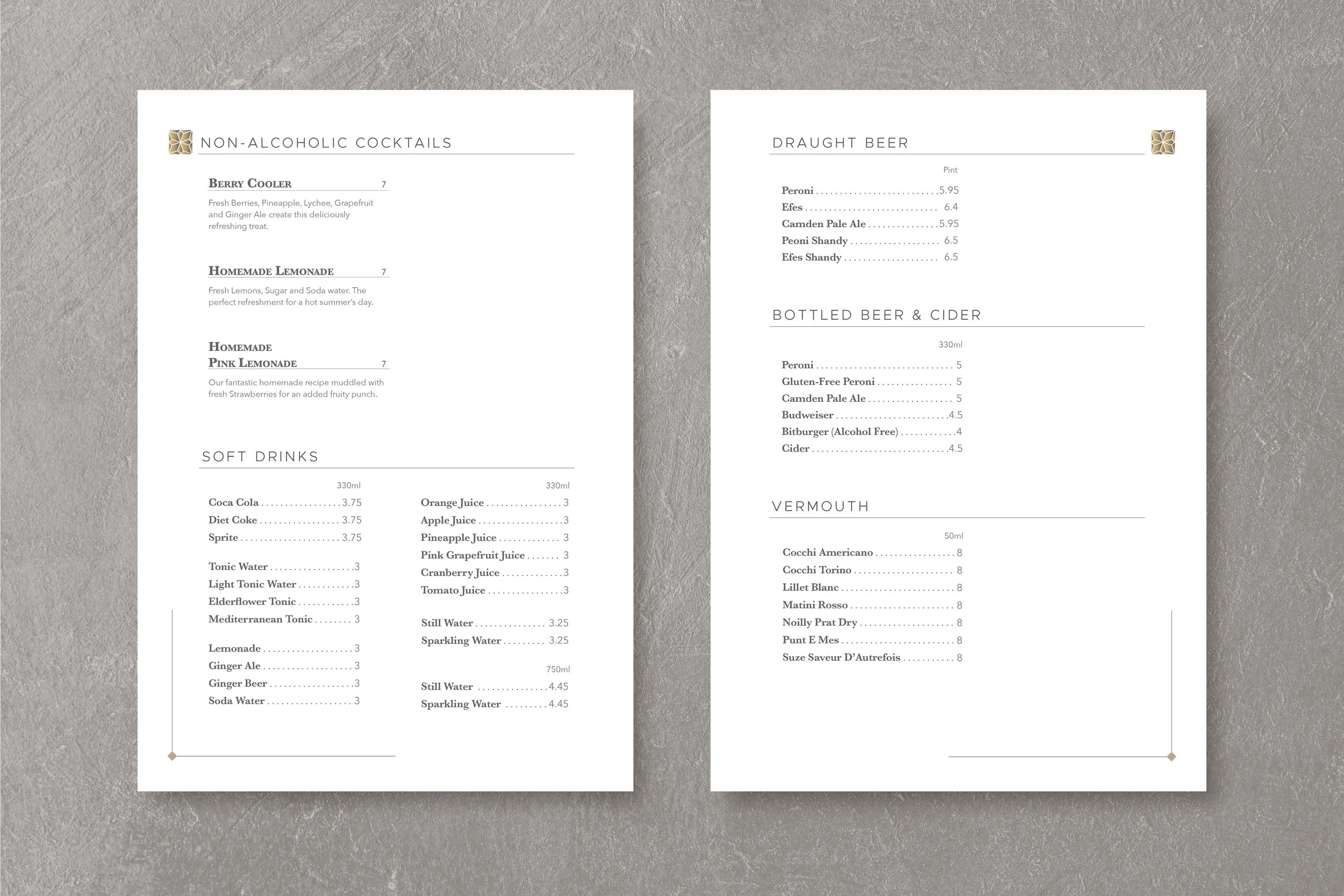 SKEW - Drinks Menu Design — ANTONIA SCHUPKE