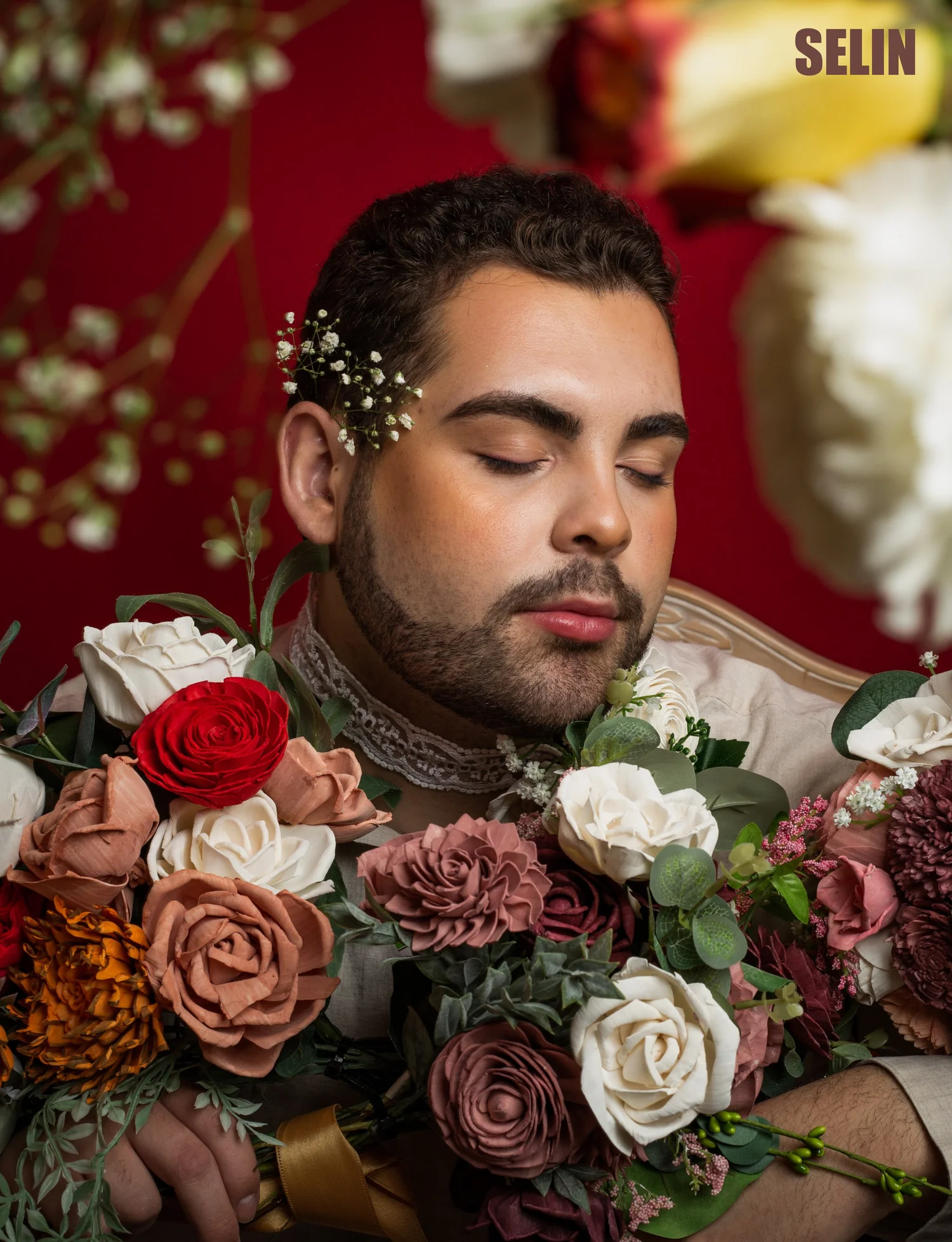 “Men with Flowers” featured in Selin Magazine - Contagion Media