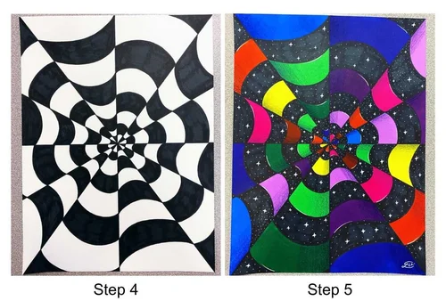 Mindful Art Ideas: How to Draw Optical Illusions (Step-by-step ...