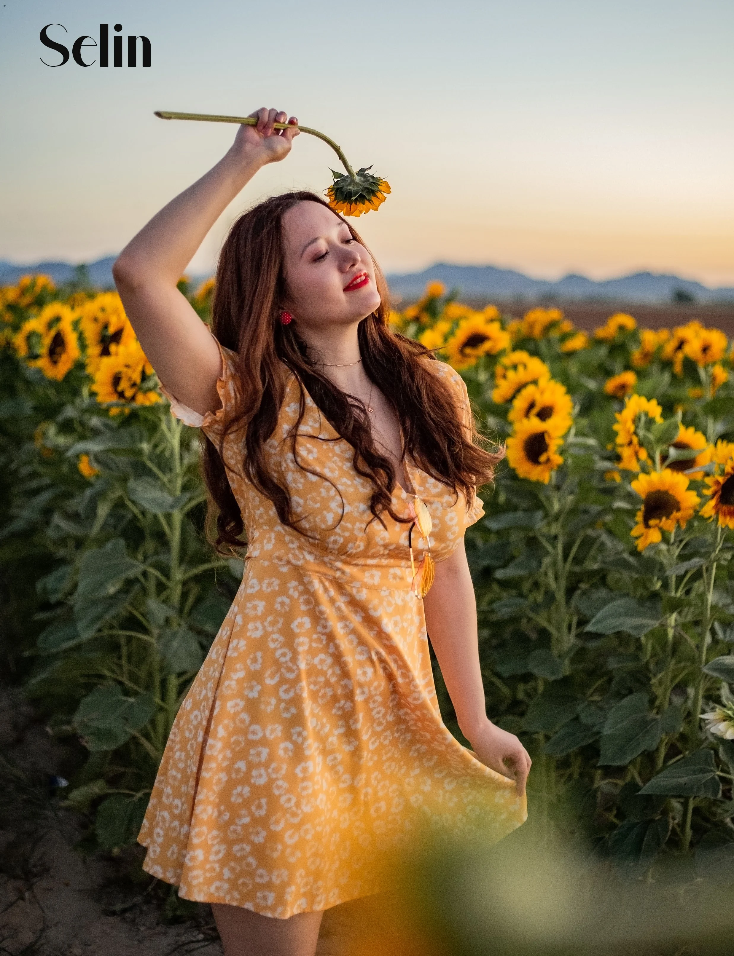 “Sunflower Fields Forever” Featured on the Cover of Selin Magazine - Contagion Media