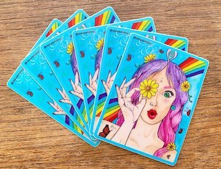 Flower Child Sticker - Contagion Media