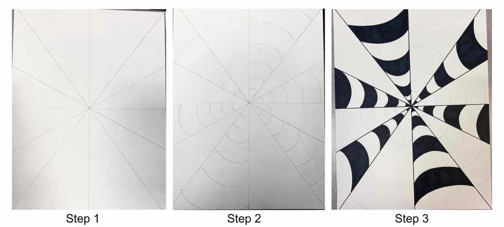 Mindful Art Ideas: How to Draw Optical Illusions (Step-by-step ...