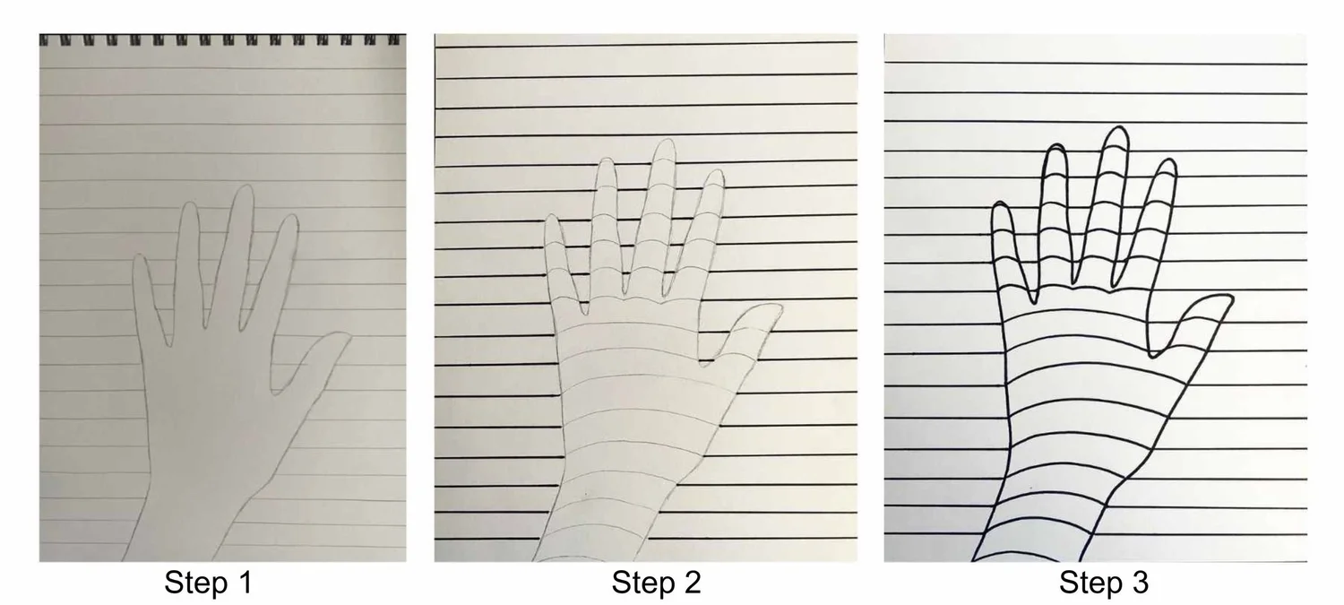 Mindful Art Ideas: How to Draw Optical Illusions (Step-by-step ...