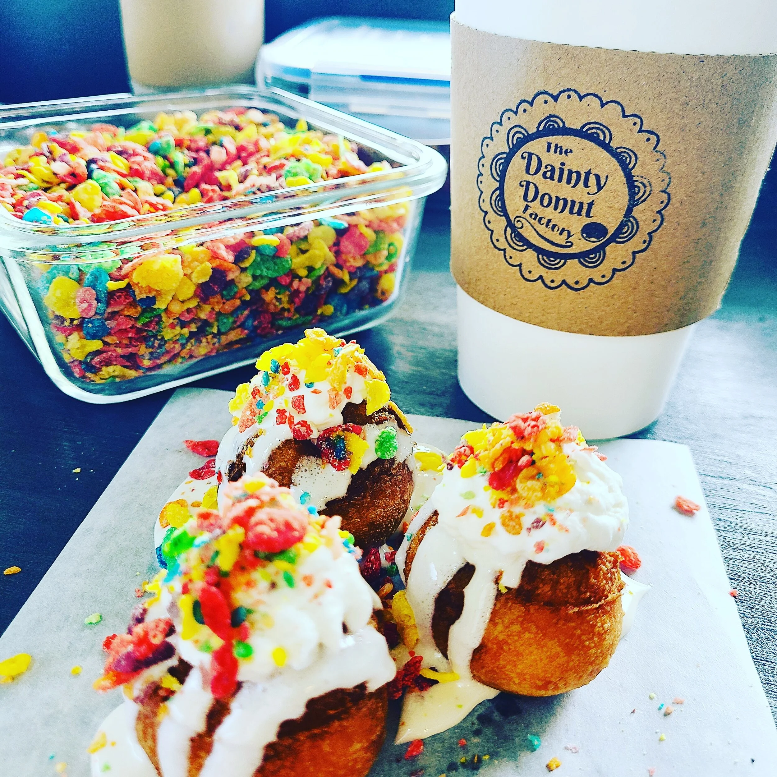 Menu — The Dainty Donuts Factory