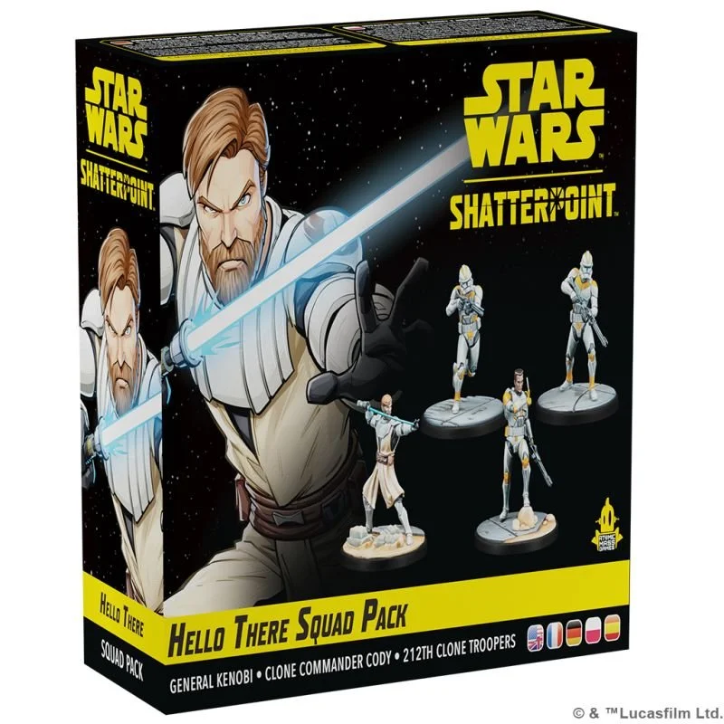 Star Wars Shatterpoint : Hello There - General Obi-Wan Kenobi Squad ...