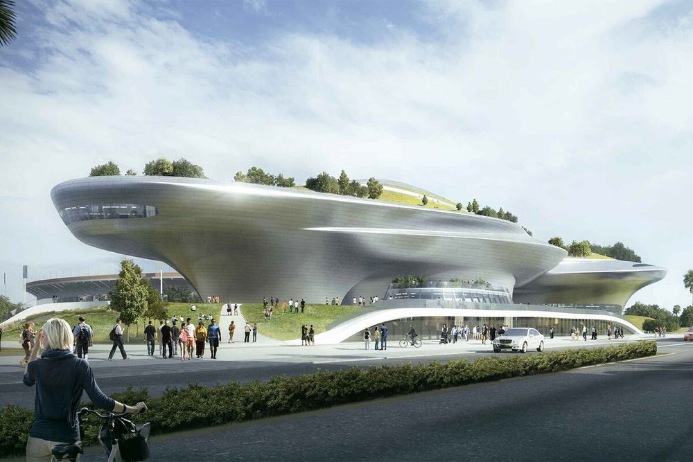 Gallery - Lucas Museum — Cobiax USA — Voided Slab Systems