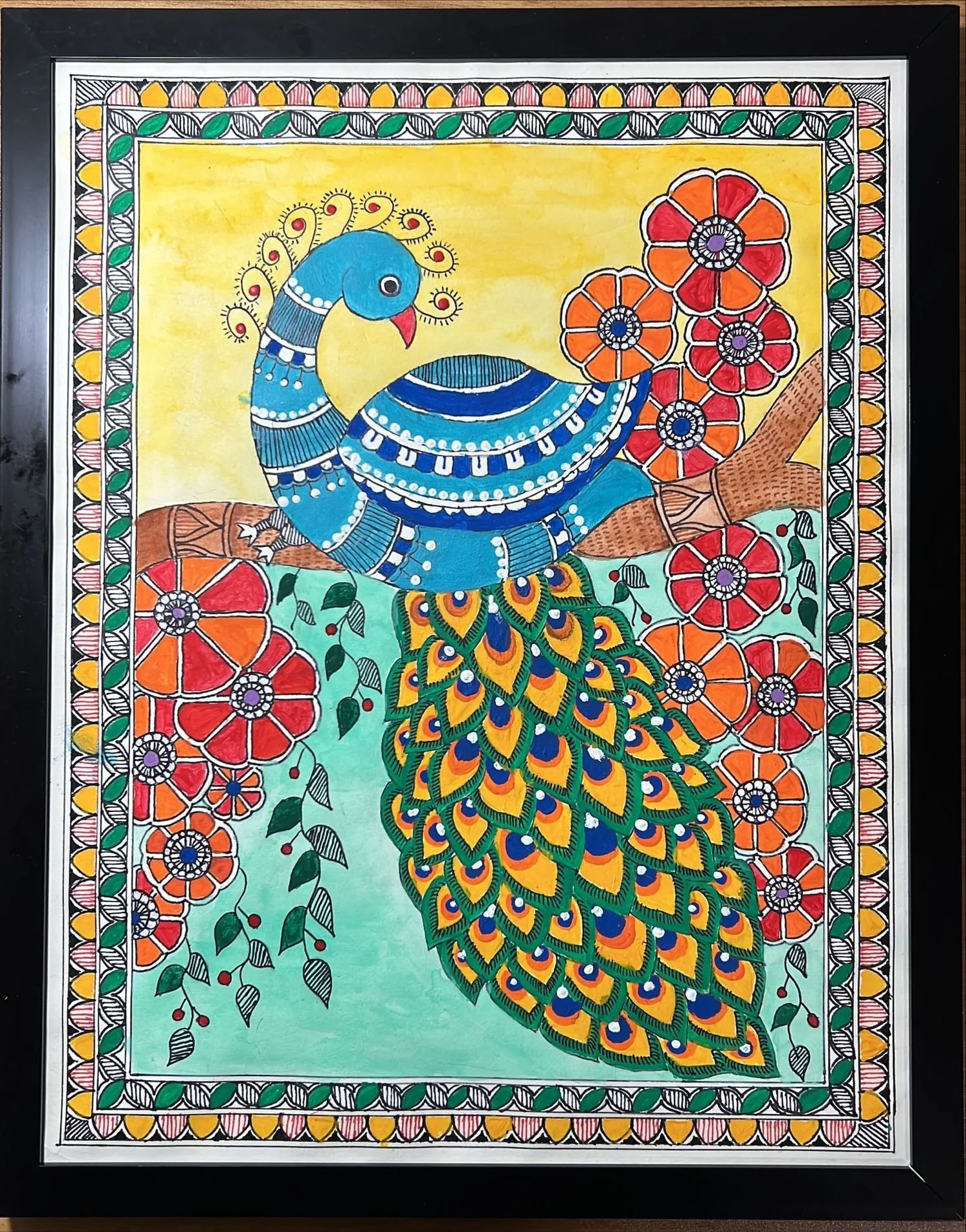 Madhubani Art Classes — Deepti Designs INC