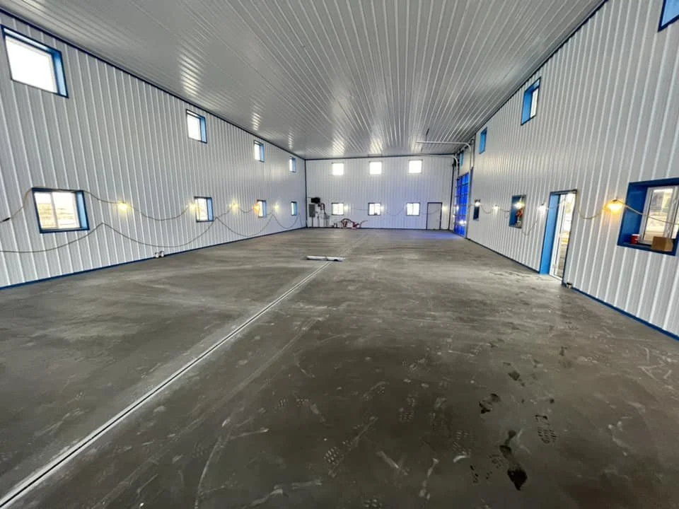 Concrete Shop Floor — RockyView Concrete Services