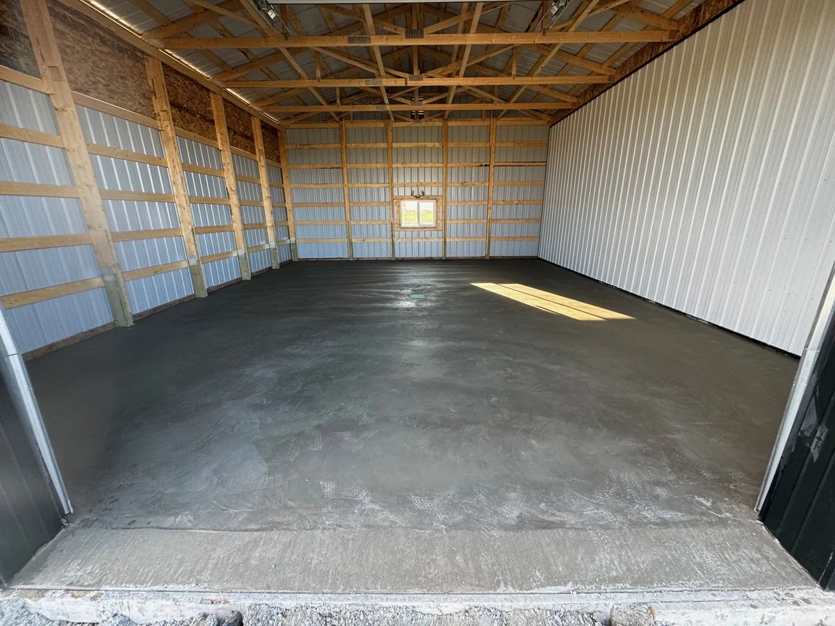 The Importance of the Concrete Pad for Post Frame Building — RockyView ...