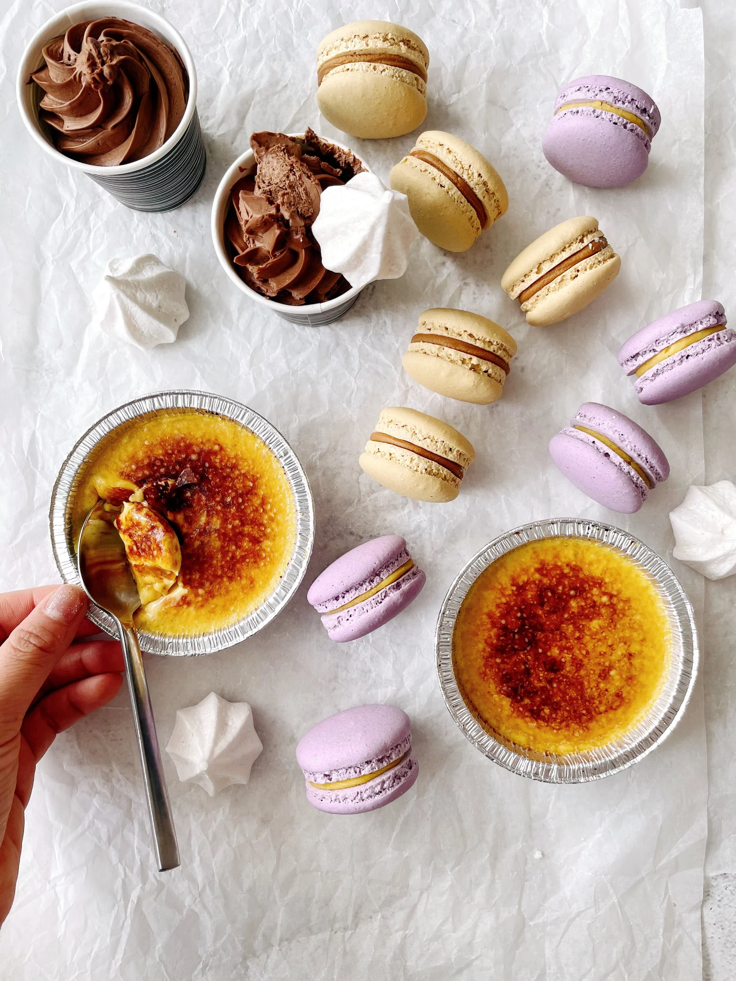 Rainbow pride macarons — Le Gourmand
