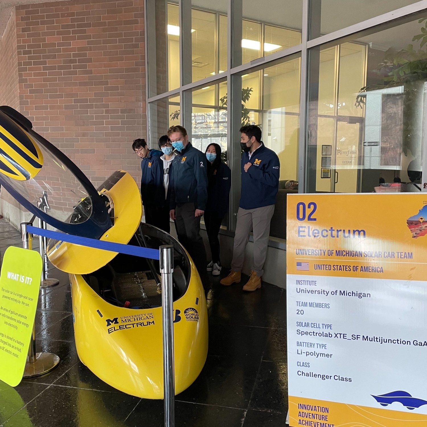 Book or Visit Us — University of Michigan Solar Car Team