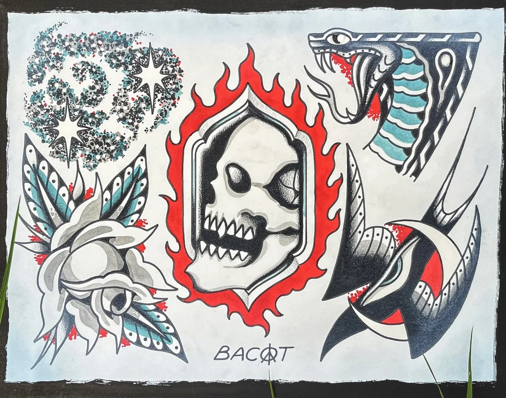 Flash — Hot Love Tattoo