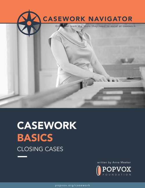Closing Cases — POPVOX Foundation