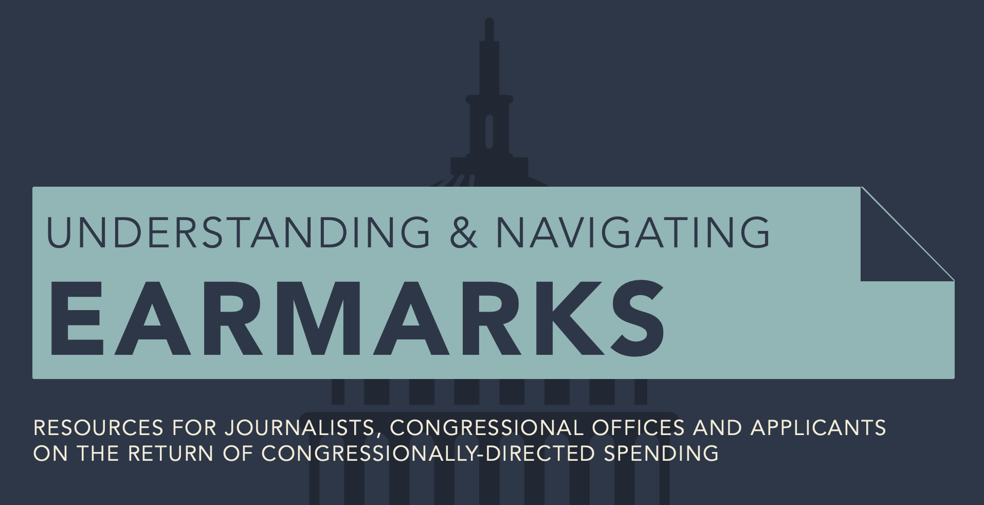 Understanding and Navigating Earmarks — resources for journalists ...
