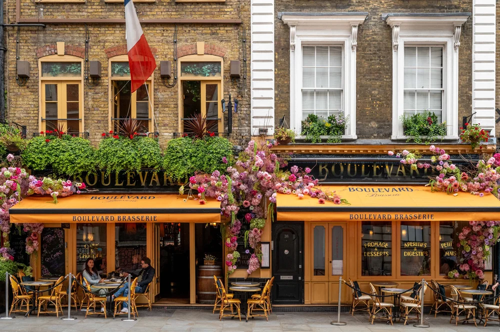 Book a Table — Boulevard Brasserie | French Restaurant in Covent Garden
