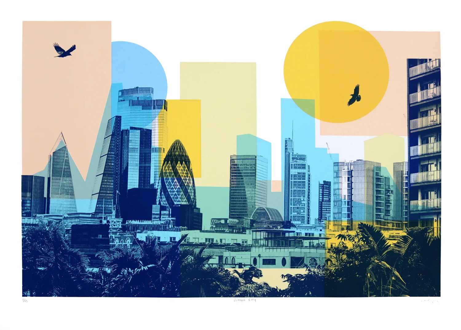 Travel Inspired Silk Screen Prints — Caitlin Parks