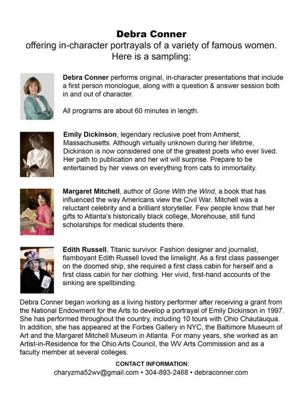 Debra — Athens Chautauqua Society