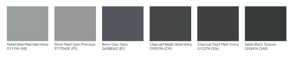 Colours — Fin Windows + Doors