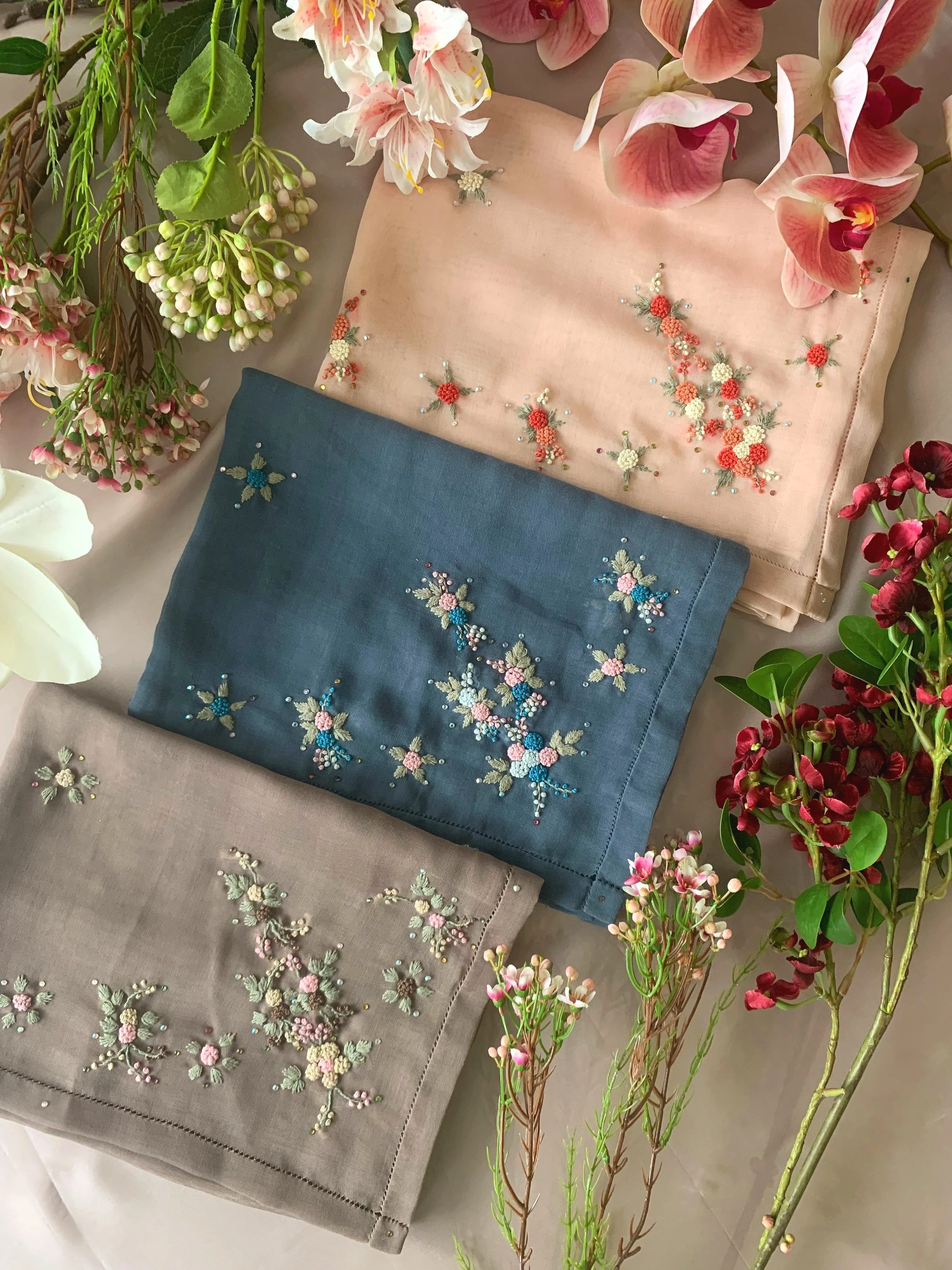 Grace Hijab (Sulam Tangan) — Tania Yasmin Islamic Art