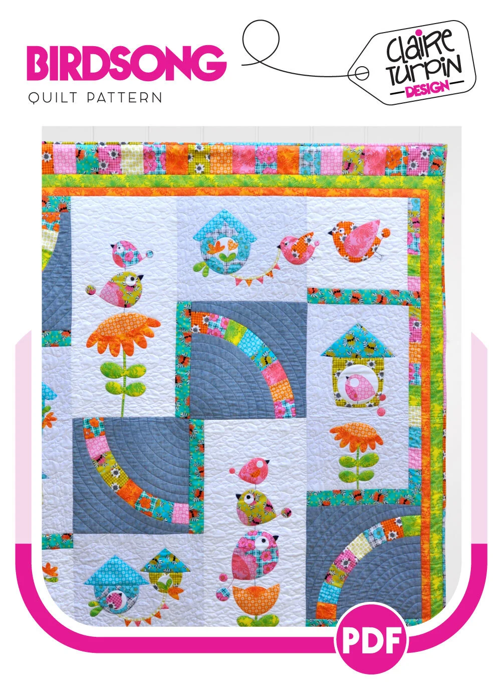 Birdsong Quilt Pattern — Claire Turpin Design