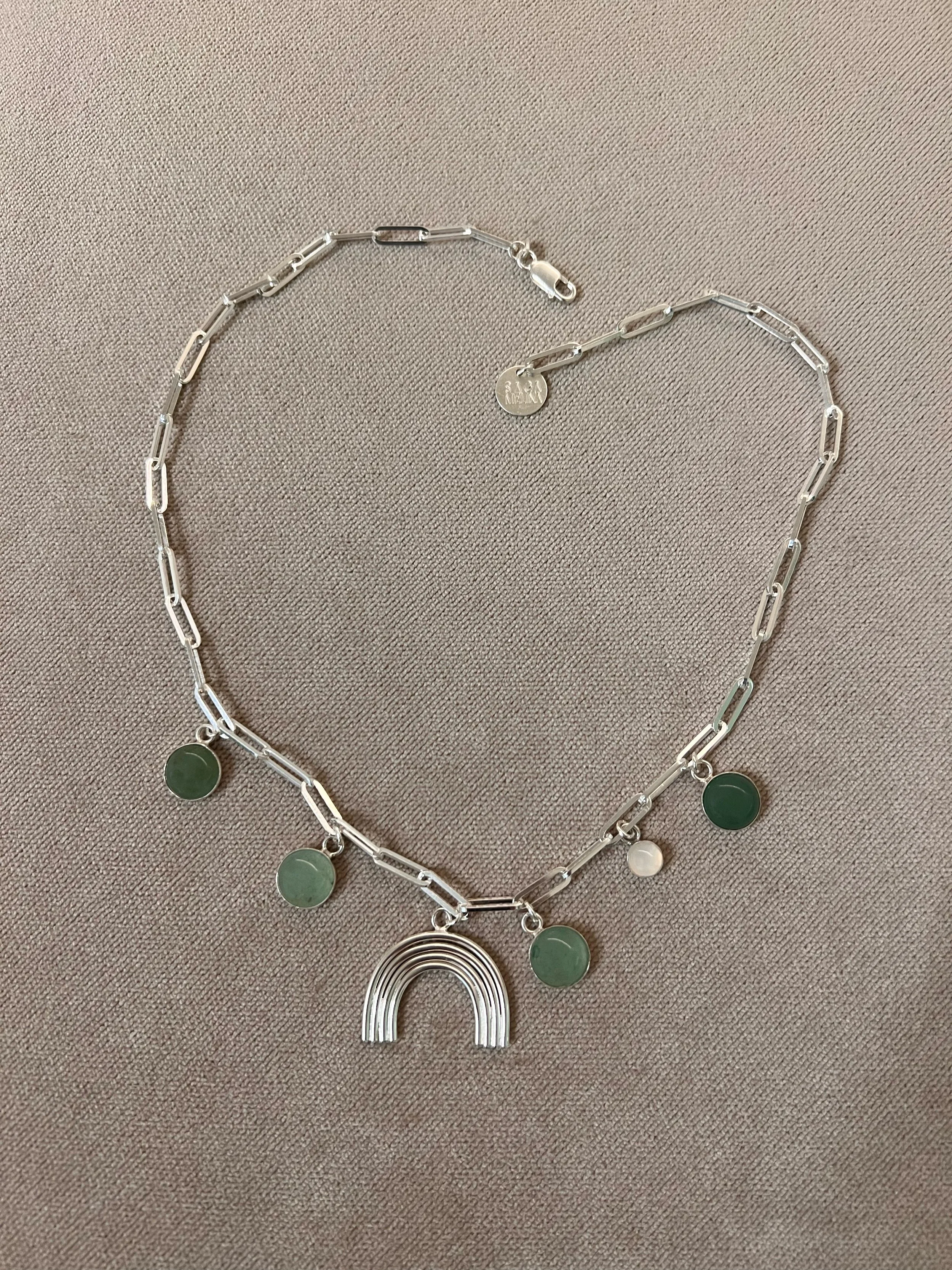 Sea of Green necklace — SAGA MELINA Jewellery Studio