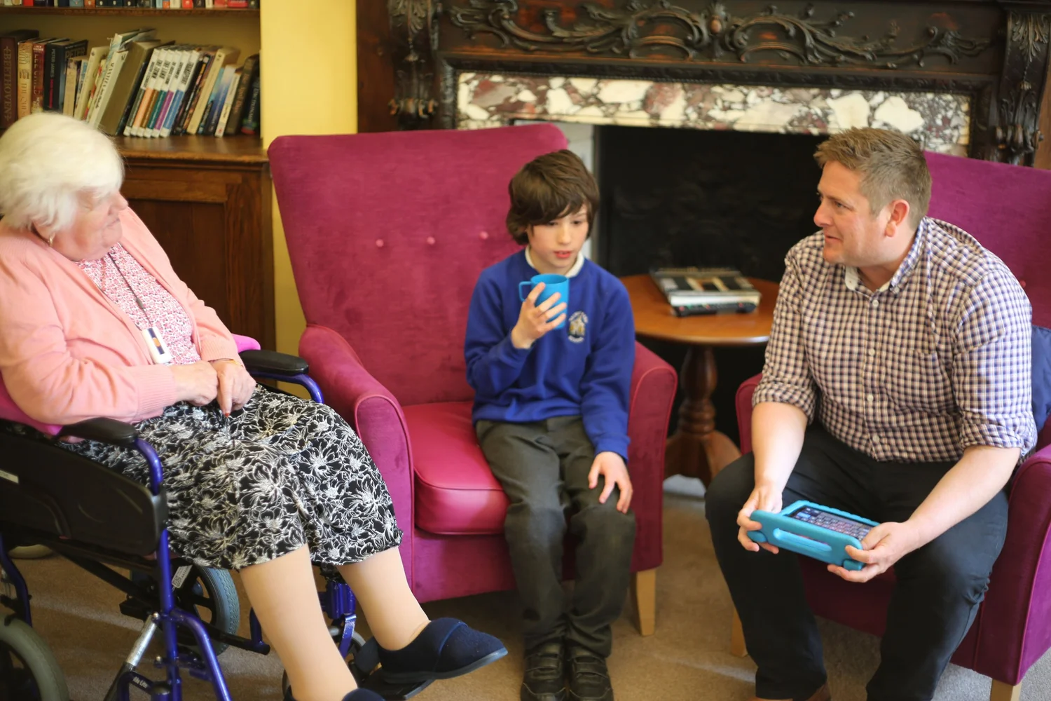 Pen Pals meet up across the generations (and across cake) — The Bank of ...