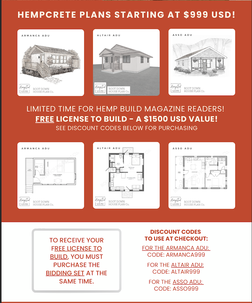 Hempstead Living ADU House Plans — HempBuild Magazine