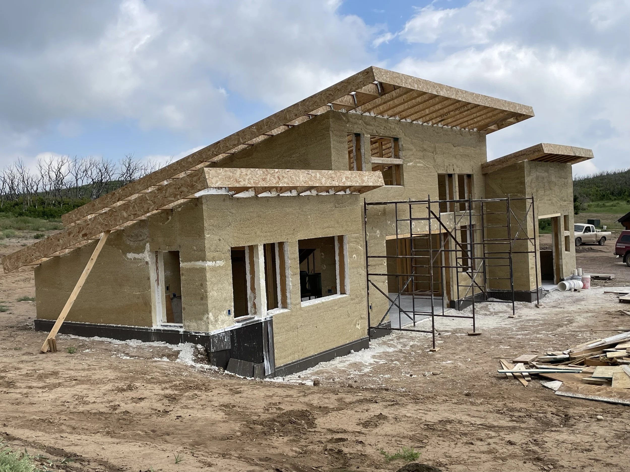 CO Mountain Hempcrete Home Draws Curiosity in Wildfire Zone — HempBuild ...