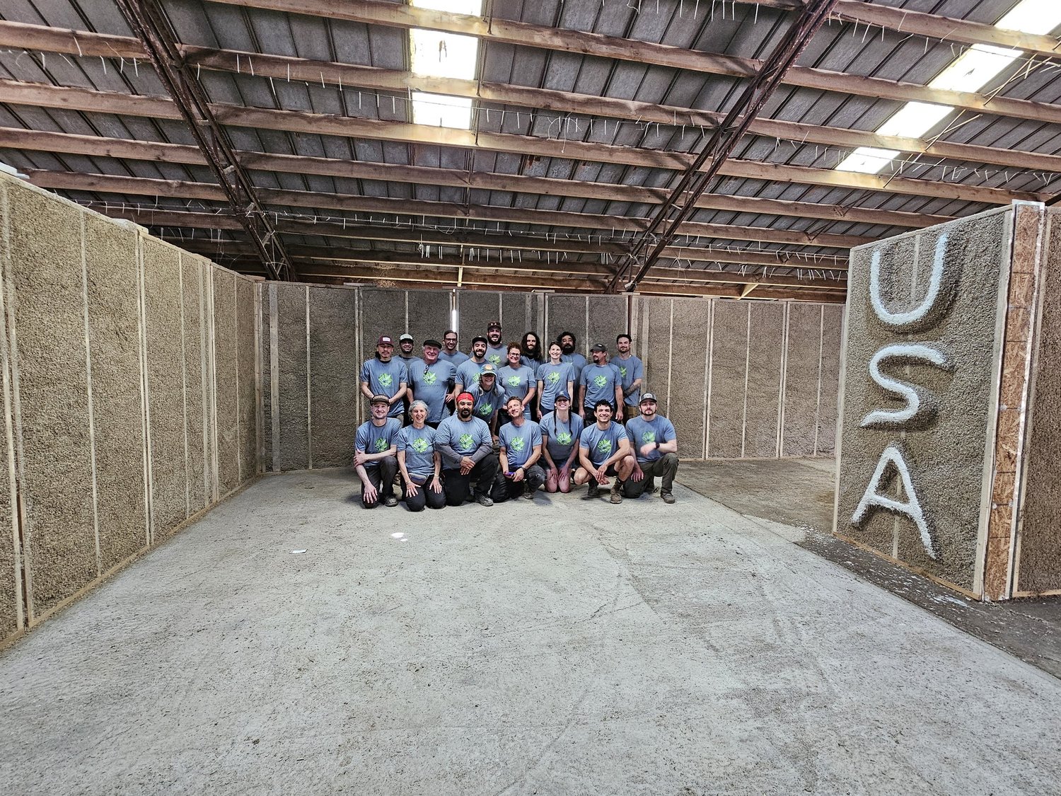 Hemp-Lime Spray System Growing — HempBuild Magazine