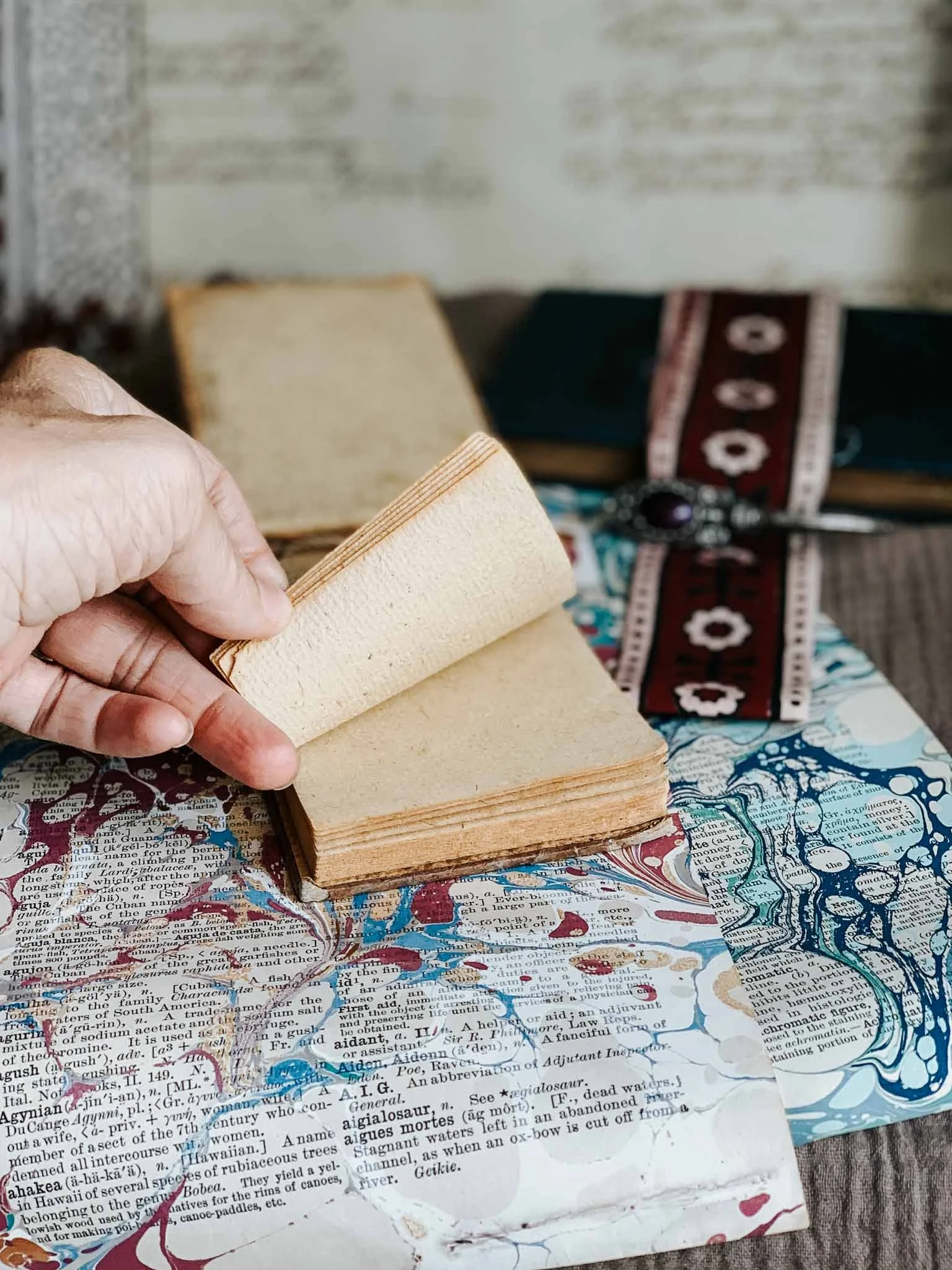 Life, Loved | The Stylist's Box Of Vintage Props — Lotus Blu Book Art