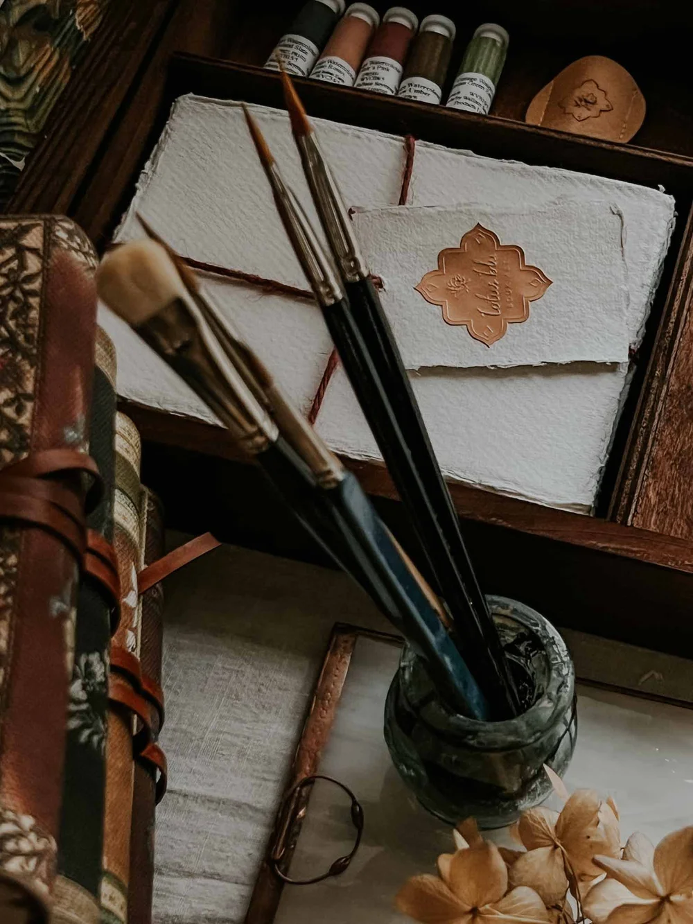 The Watercolourist Receptacle of Art | LIMITED EDITION — Lotus Blu Book Art
