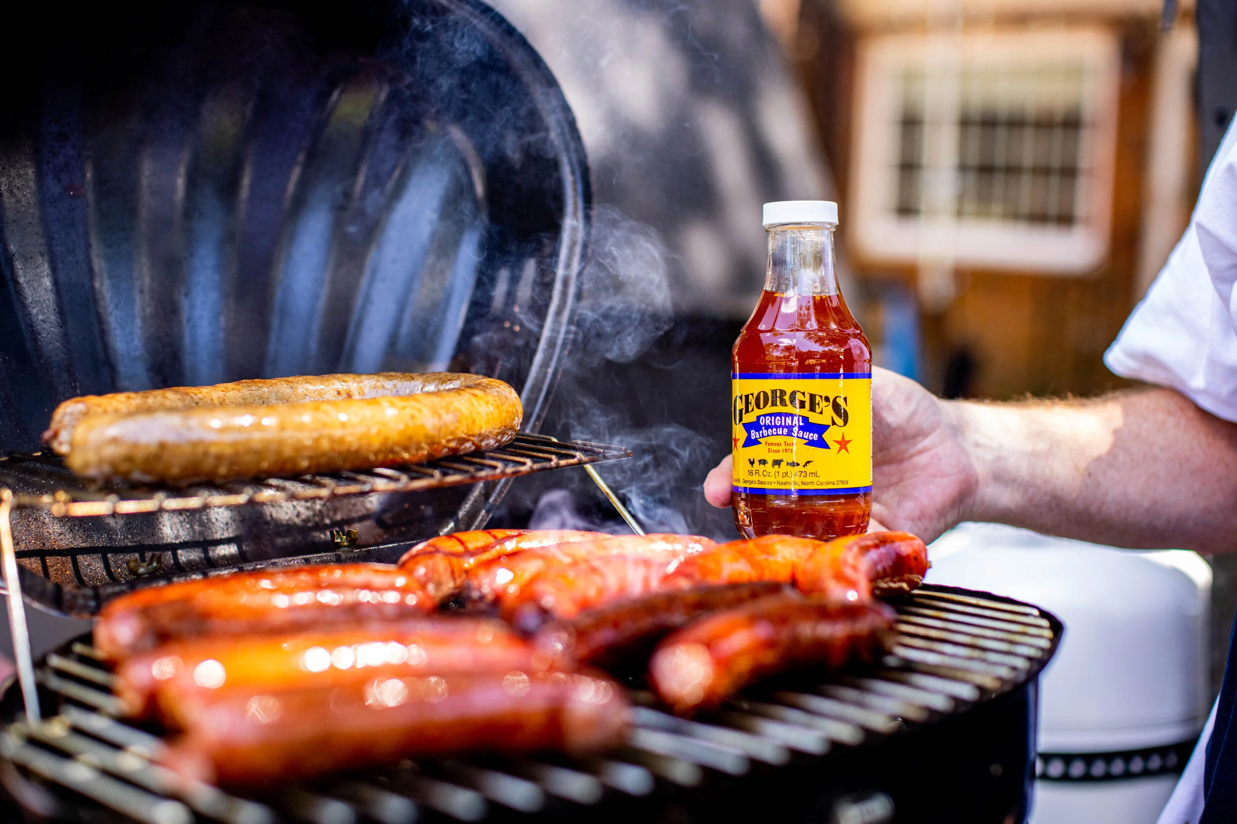 Best Vinegar-Based BBQ Sauce in NC | George's BBQ Sauce