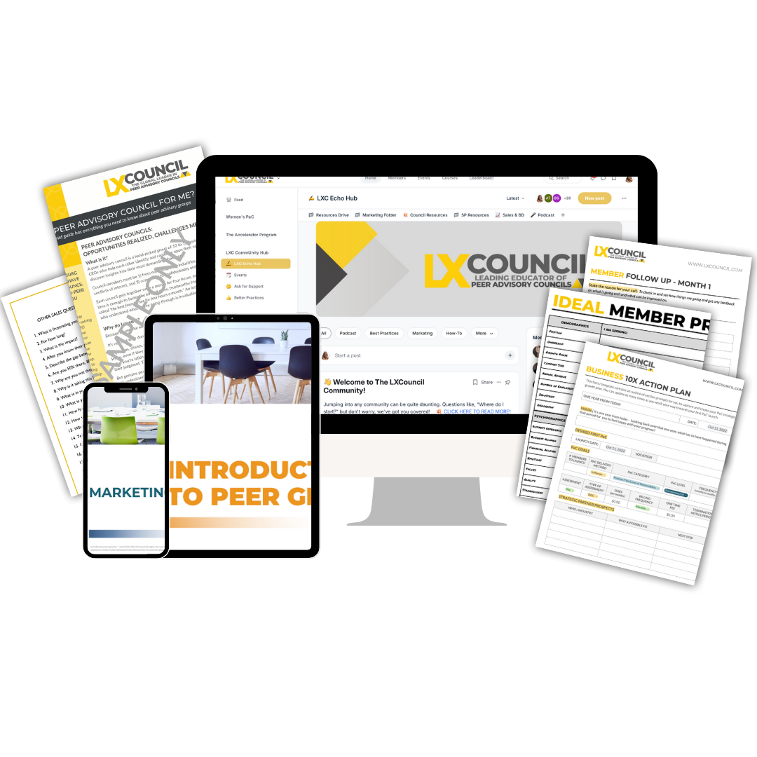 Start a Peer Group | Launch and Run a Profitable Peer Advisory Group ...