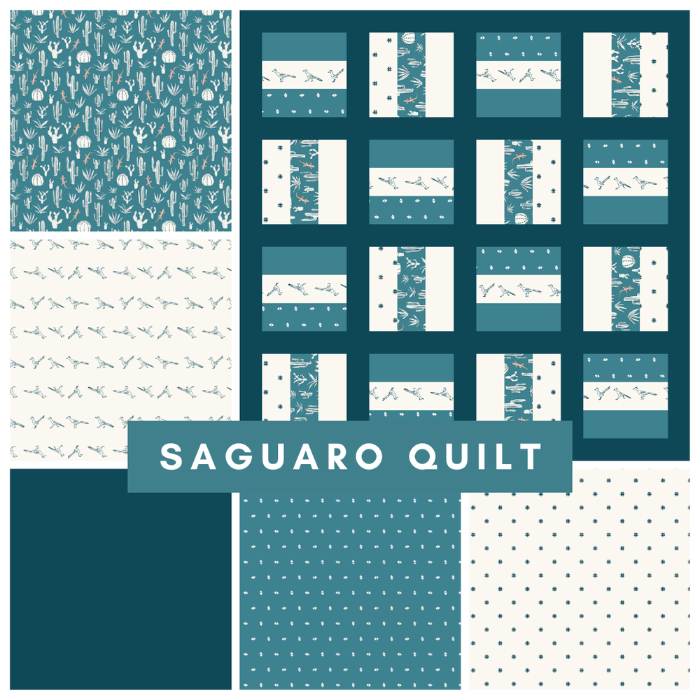 FREE Saguaro Quilt Pattern — StoffART-DESIGN.com