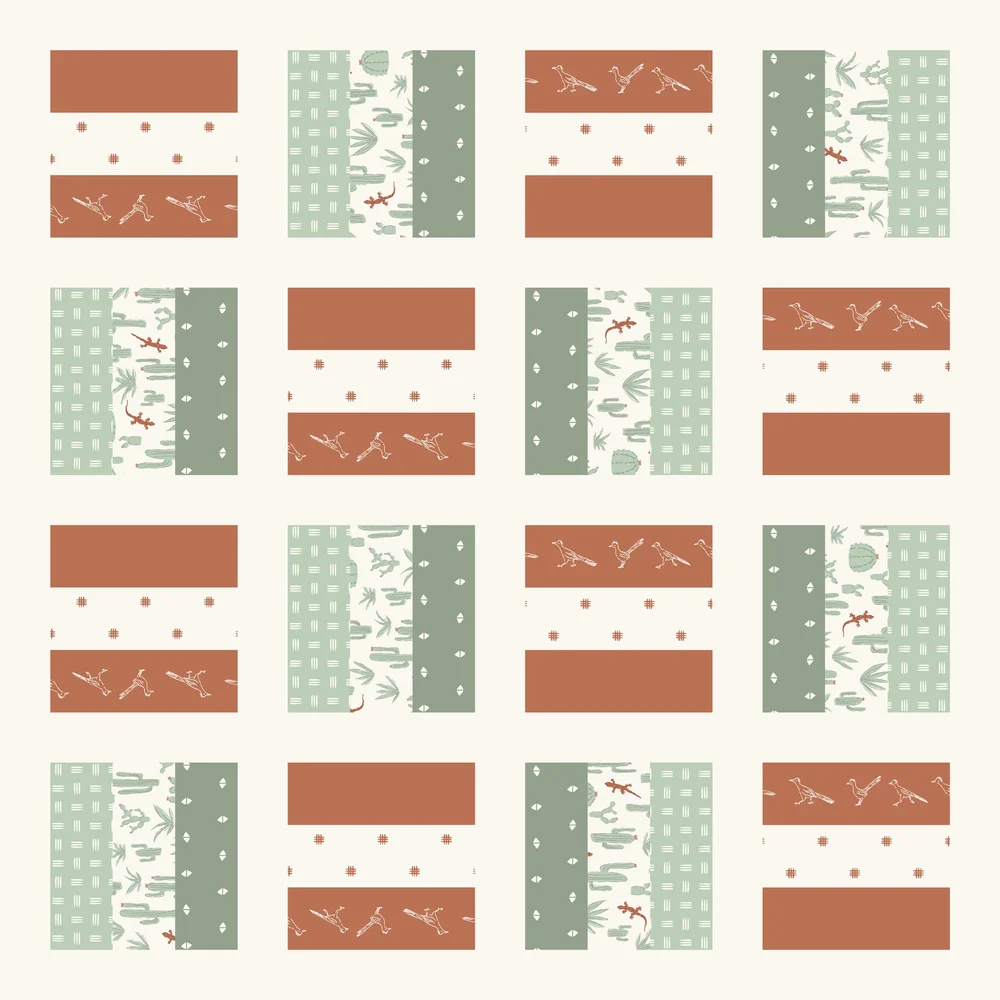 FREE Saguaro Quilt Pattern — StoffART-DESIGN.com