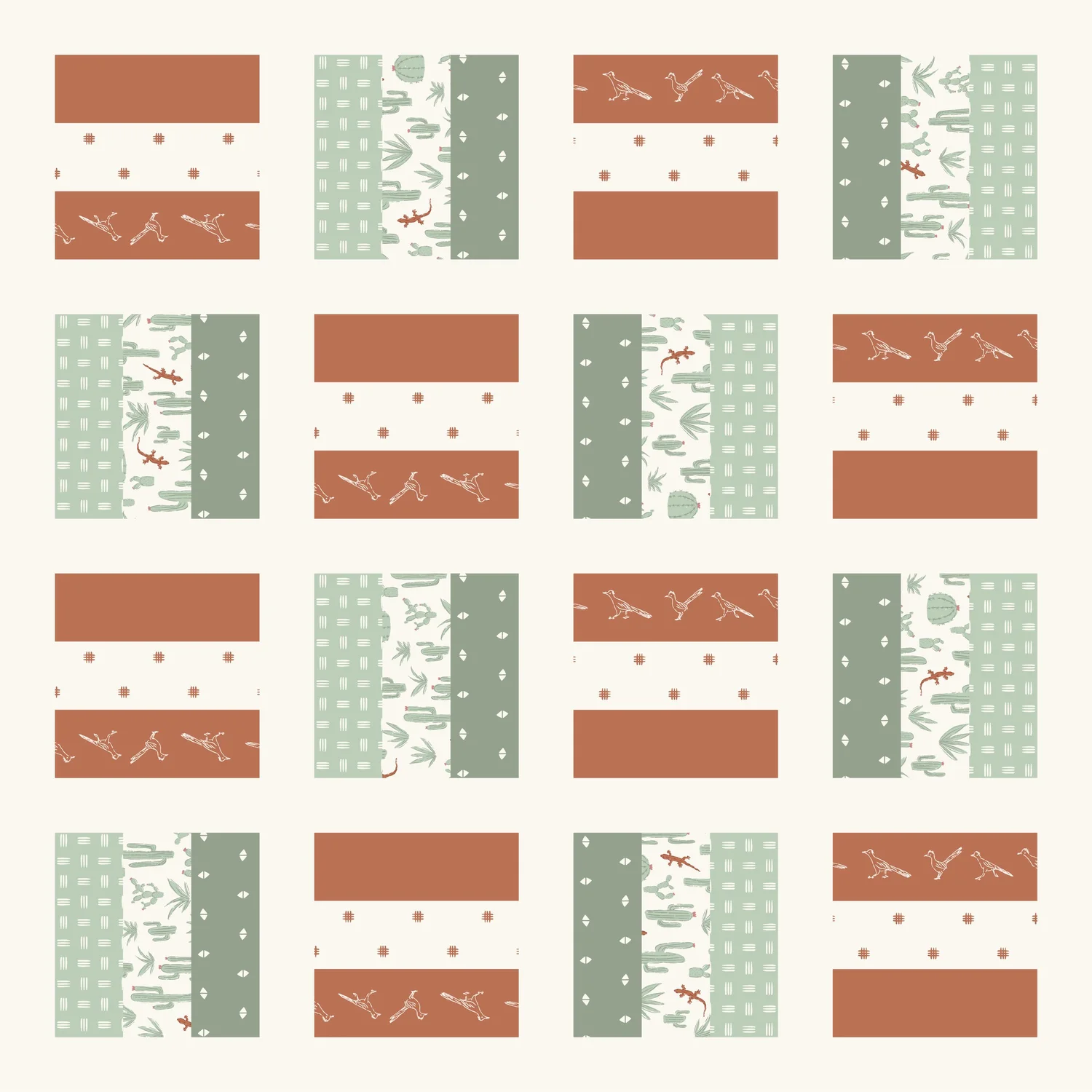 FREE Saguaro Quilt Pattern — StoffART-DESIGN.com