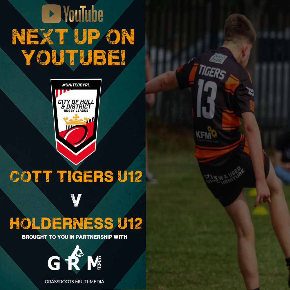 UPCOMING RUGBY ON COHDRL + U12s FIXTURE TO FEATURE ON YOUTUBE! — HULL ...