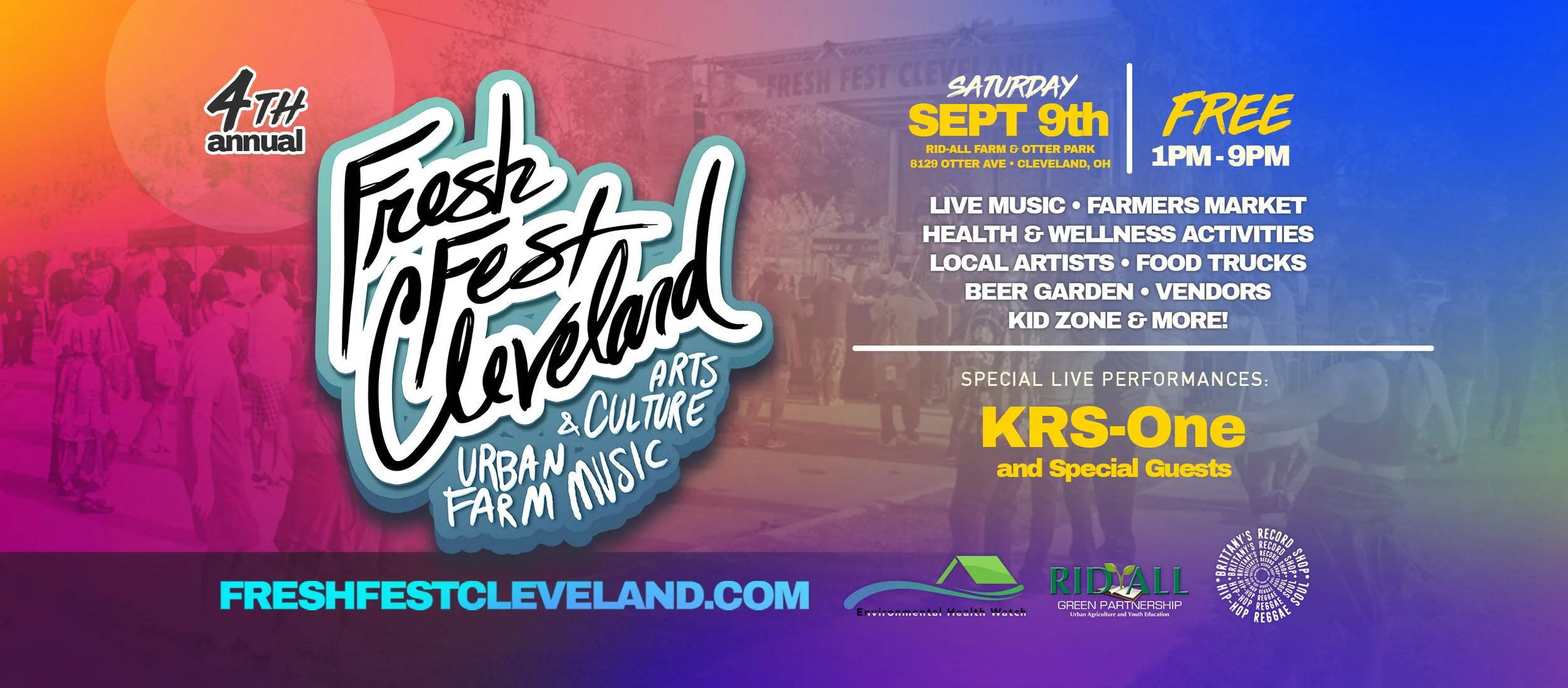 Fresh Fest Cleveland! Sat. Sept. 9 2023