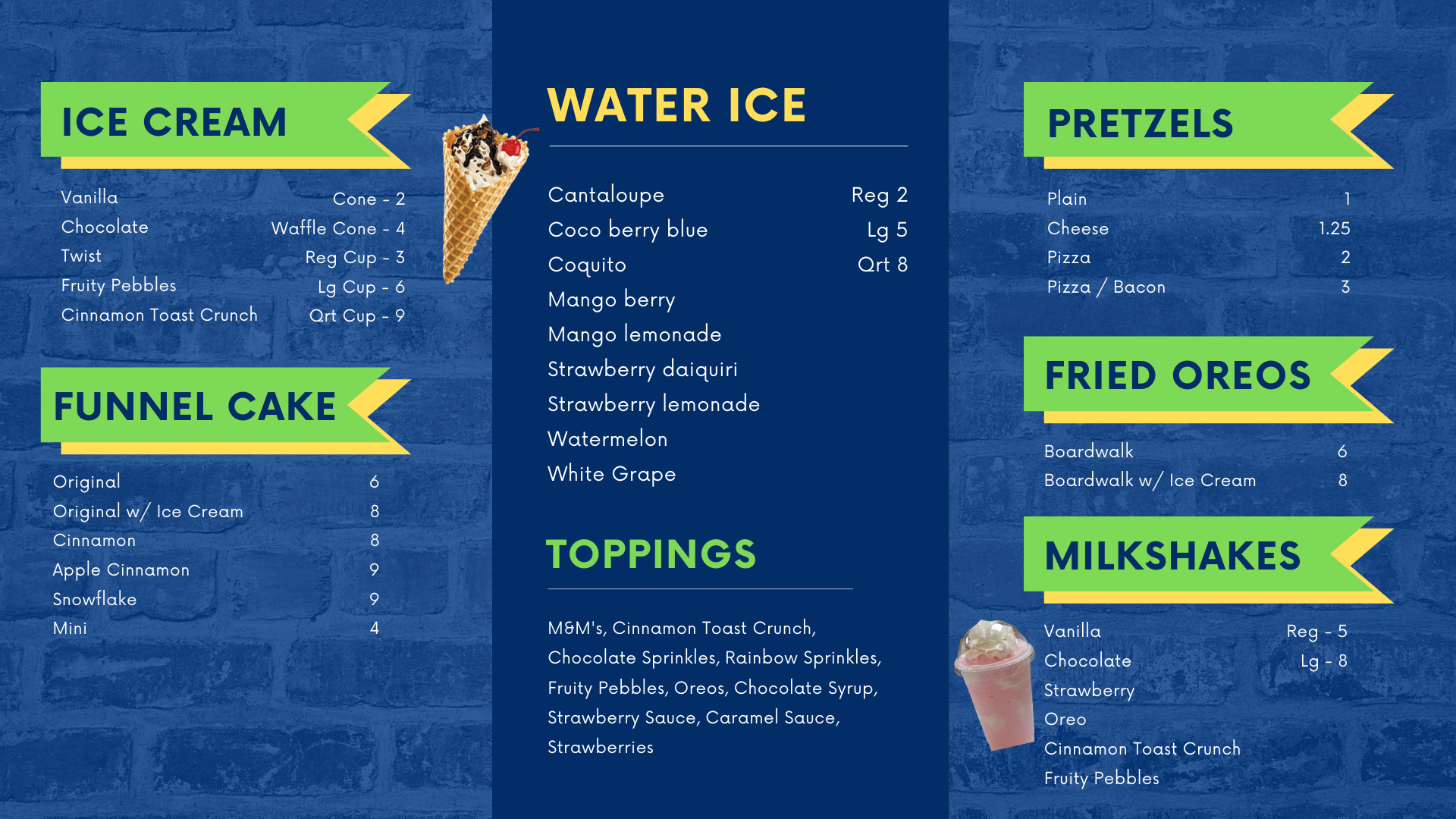 General 3 — Siddiq's Water Ice