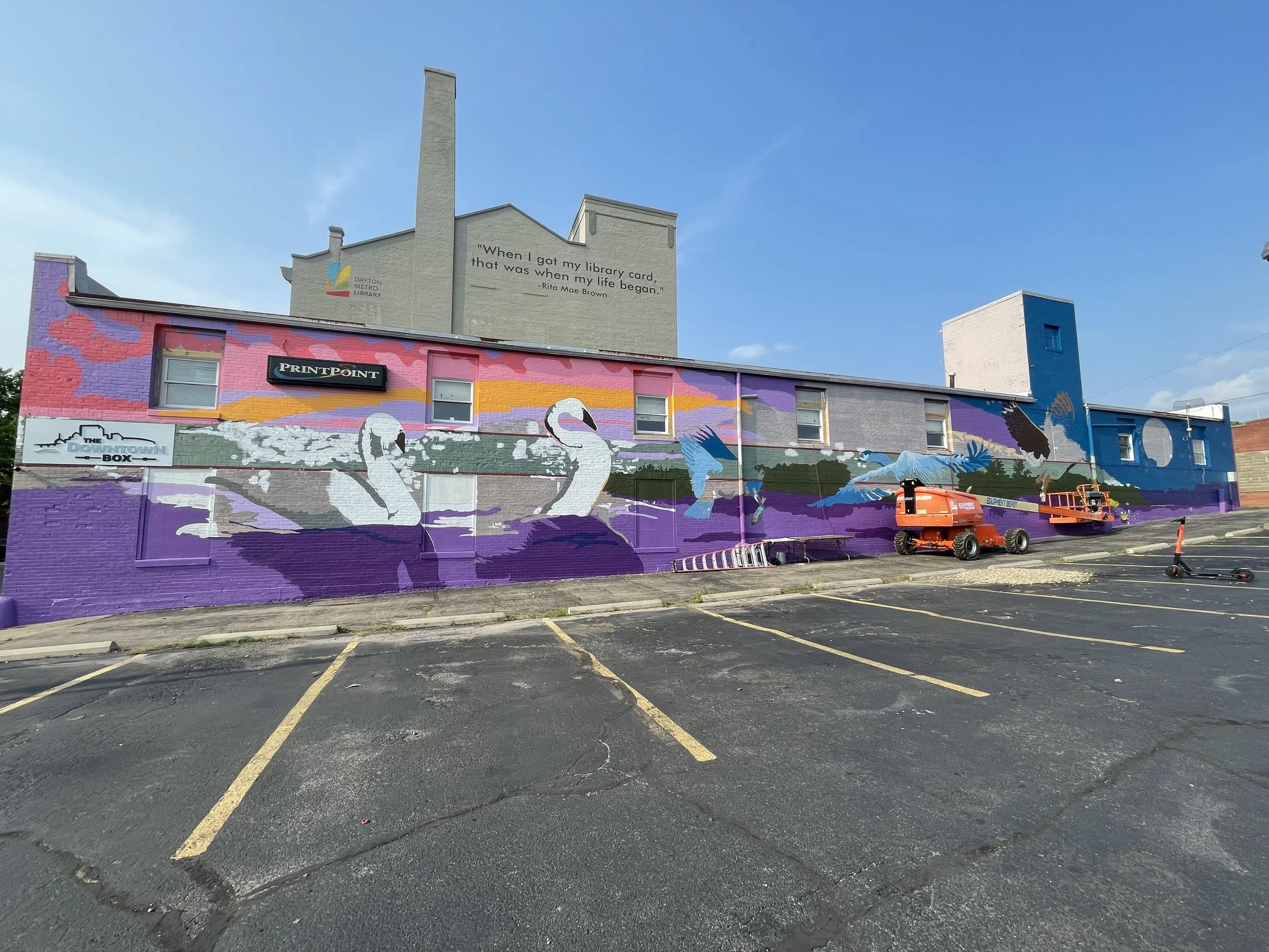 Local mural artist in the Dayton and Cincinnati area — Chloé Chicarelli Art