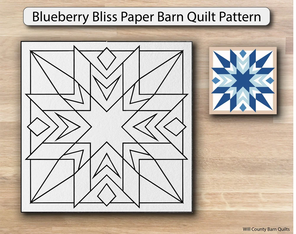 Barn Quilt Templates Printable